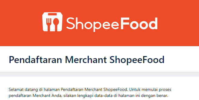 9 Langkah Cara Daftar Shopee Food Merchant - Rujukan News